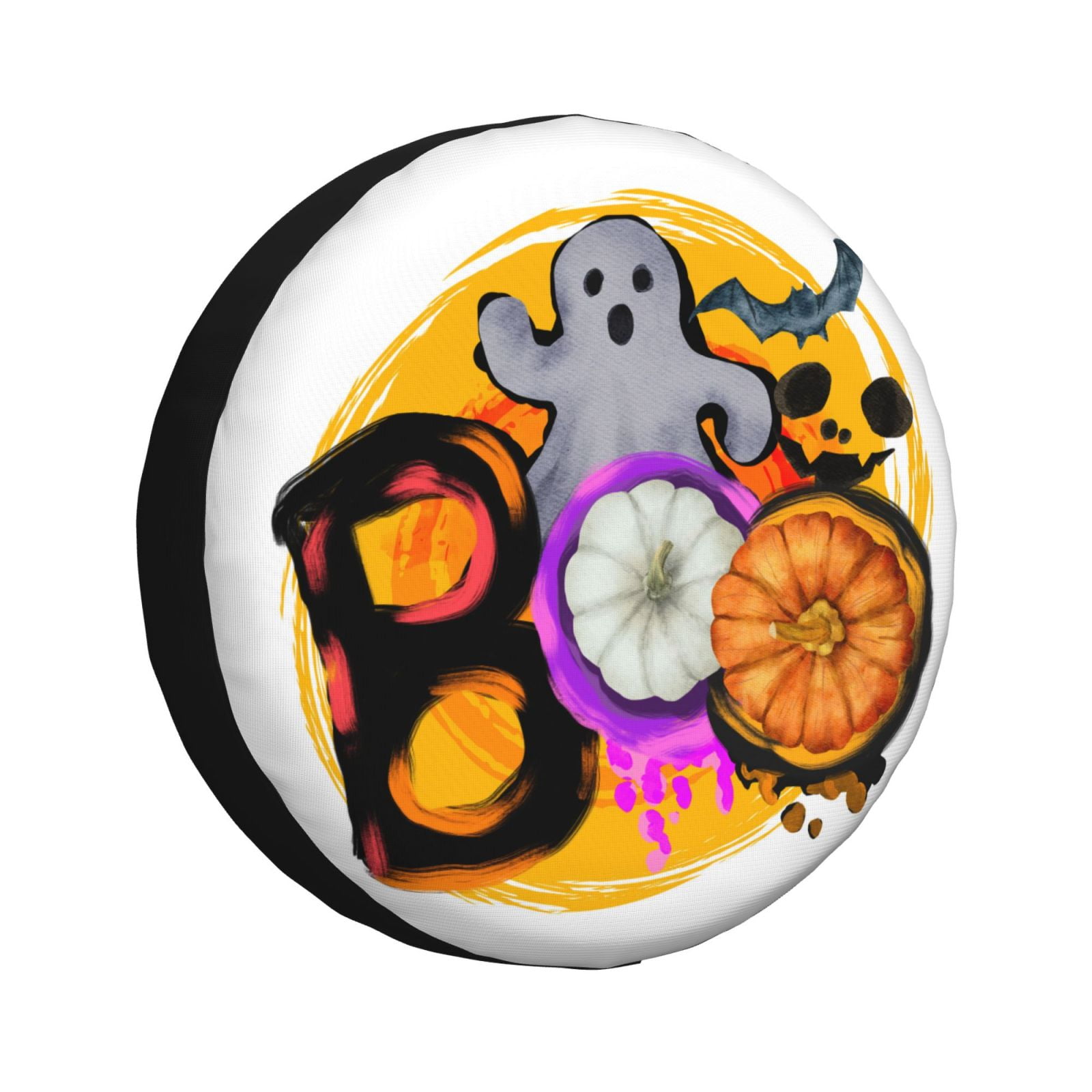 Trick Or Treat Boo Tire Cover Wheel Protectors Tyre Covers Weatherproof ...