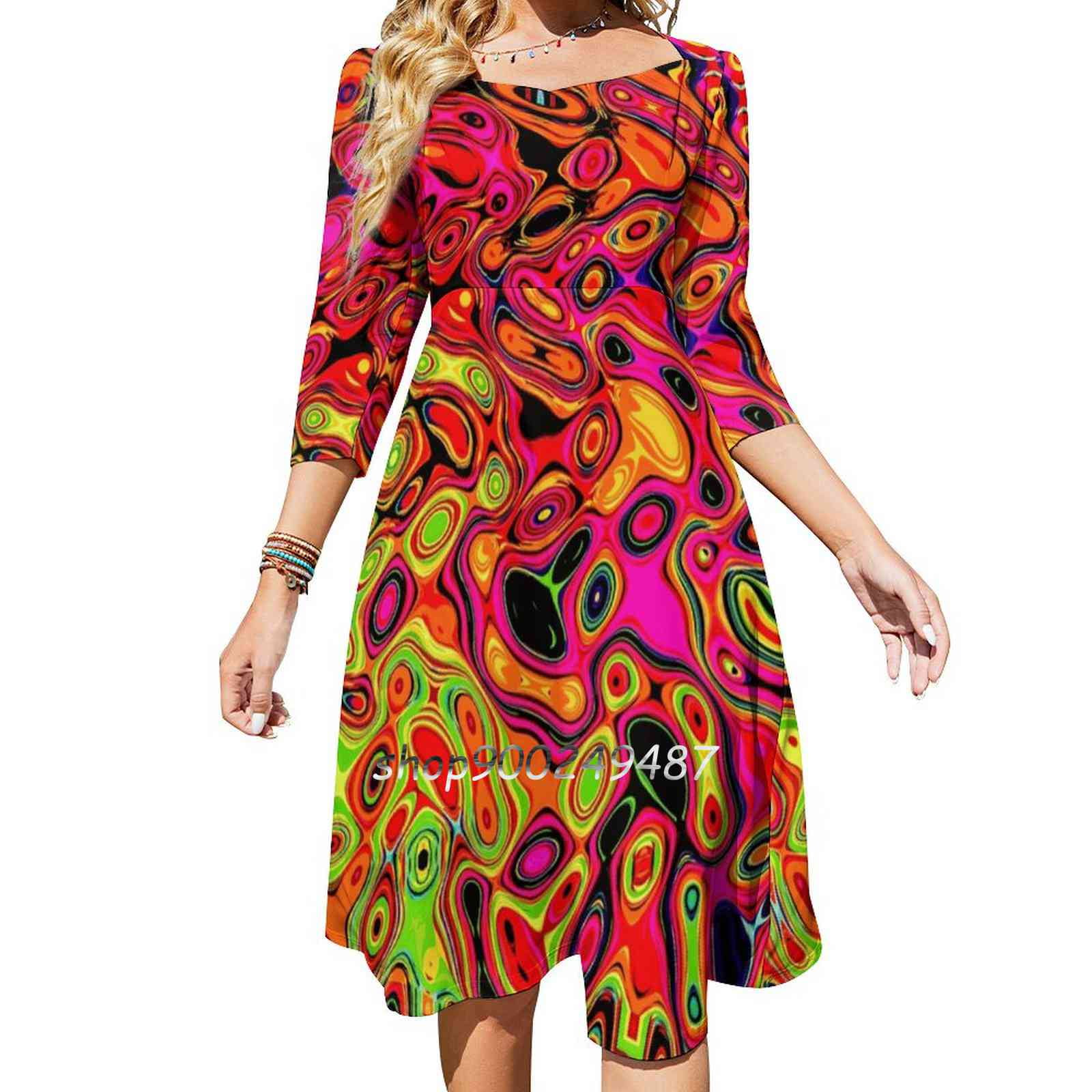 Trick Or Treat Time Evening Party Dresses Midi Sexy Dress Female Sweet ...