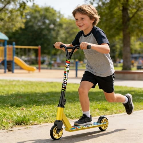Trick Pro Scooter Quality Stunt Scooters for Kids 8 Years and Up Adults ...