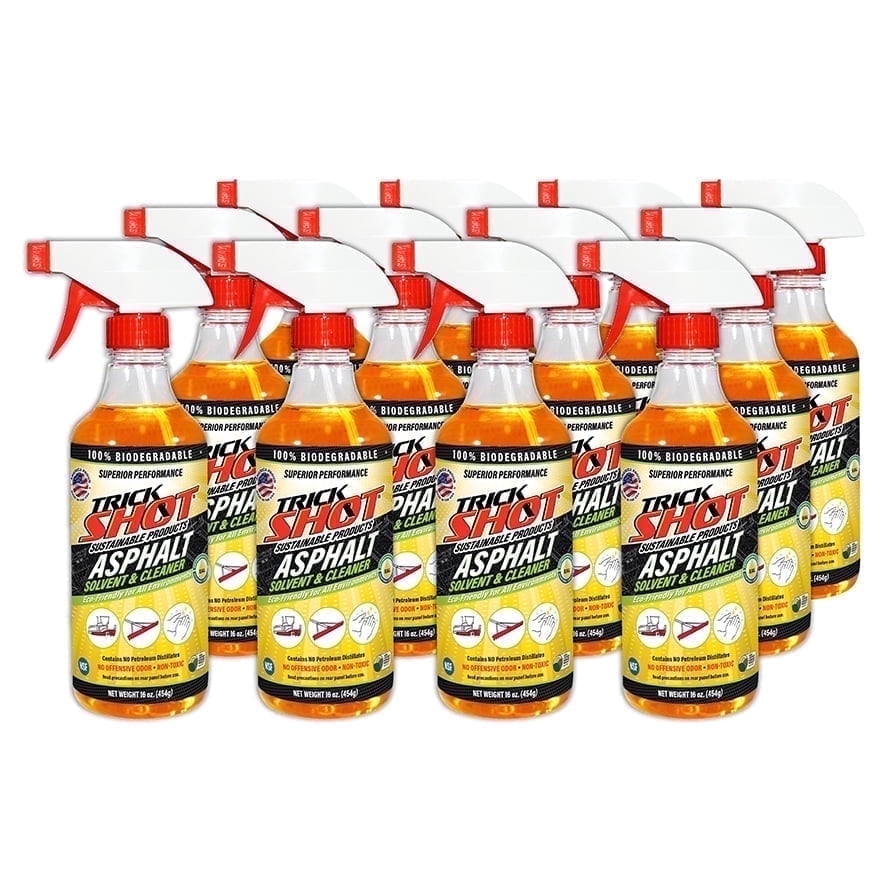 Trick Shot Asphalt Solvent and Cleaner, Biodegradable Industrial ...