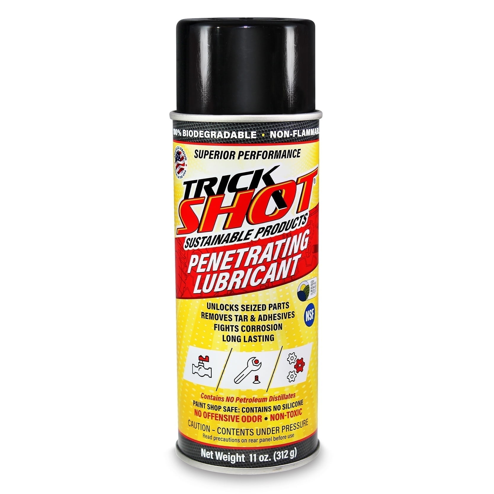 Trick Shot - 3 in 1 Penetrating Lubricant Oil - Non-Toxic, Non ...