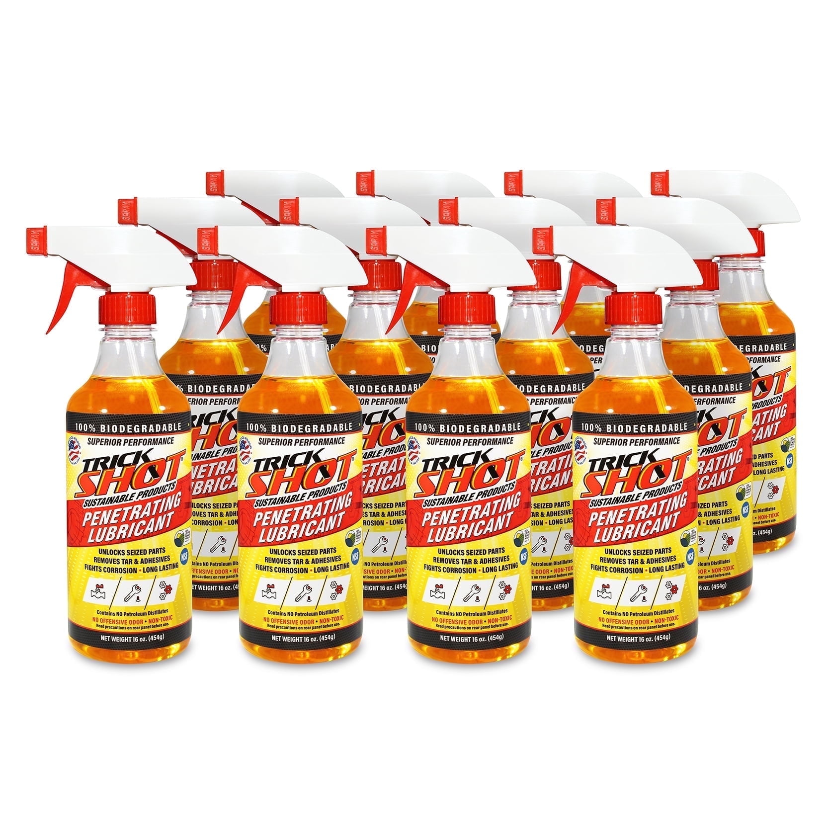 Trick Shot - 3 in 1 Penetrating Lubricant Oil - Non-Toxic, Non ...