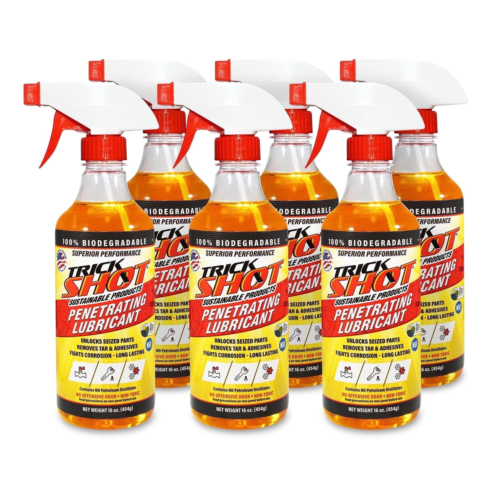 Trick Shot - 3 in 1 Penetrating Lubricant Oil - Non-Toxic, Non ...