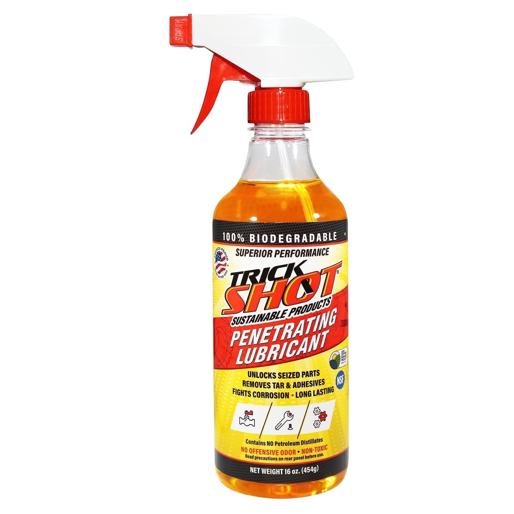 Trick Shot - 3 in 1 Penetrating Lubricant Oil - Non-Toxic, Non ...