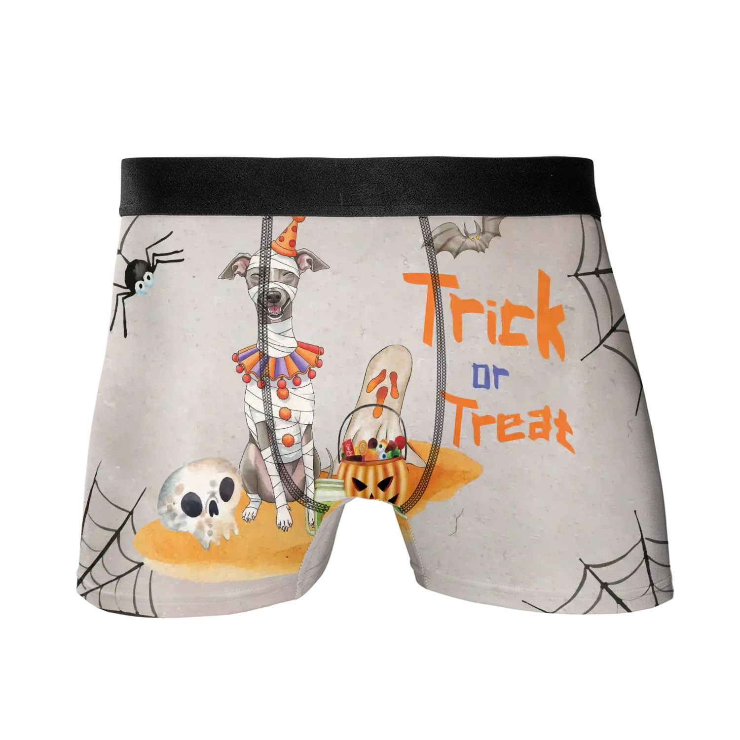 Trick or Treat Italian Greyhound Funny Mummy Cosplay Pumpkin Candy ...
