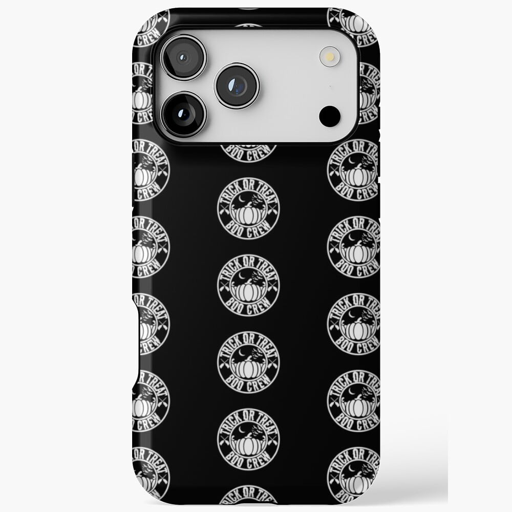 Trick or Treat Boo Crew Halloween Creepy Ghosts Fun Case for iPhone 11 ...