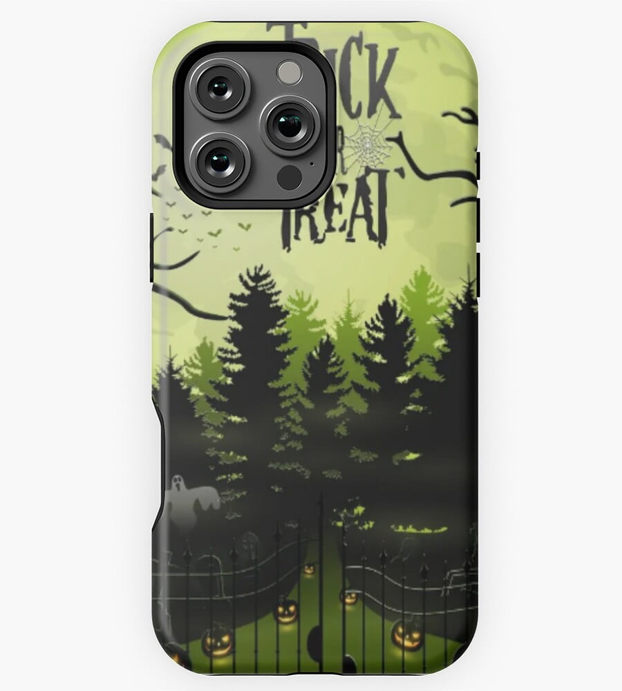 Trick or Treat Halloween Spooky Graveyard Theme GA11997 Phone Case for ...