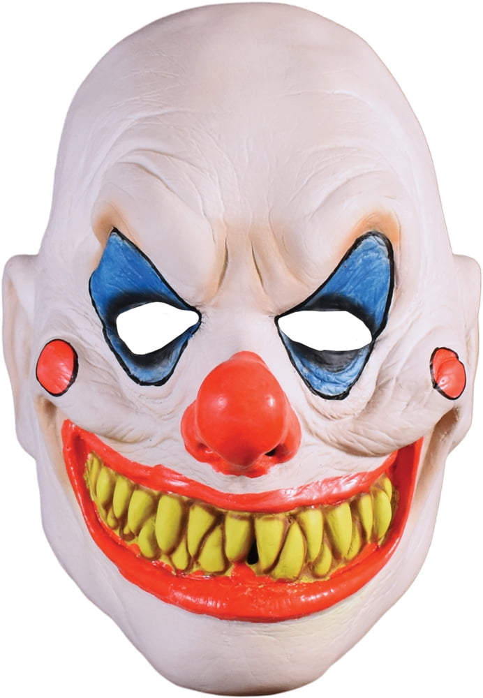 Trick or Treat Studios Clown Demented Latex Mask - Walmart.com