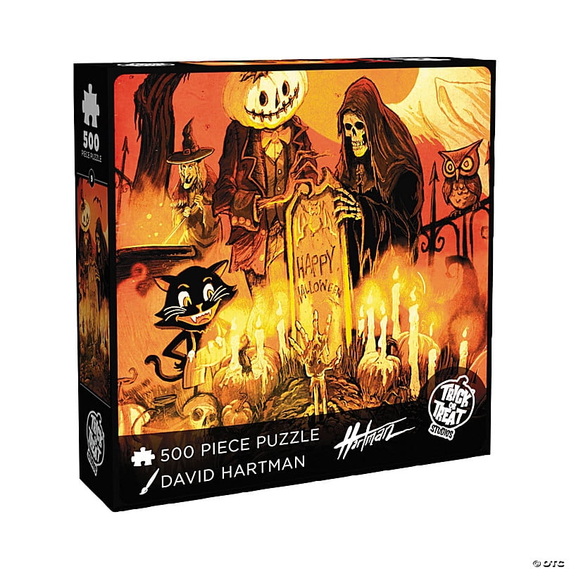 David Hartman Halloween at the Cemetery Puzzle [500 Pcs] - Walmart.com