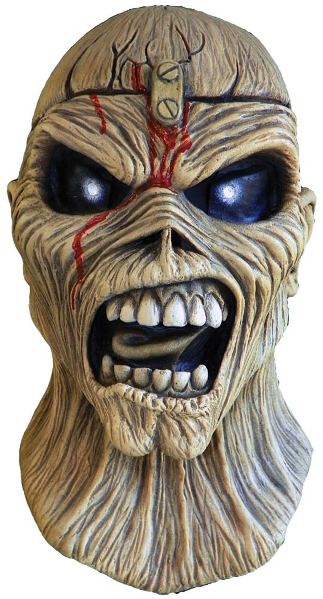 Trick or Treat Studios Halloween Scary Horror Piece Of Mind Mask, Iron ...
