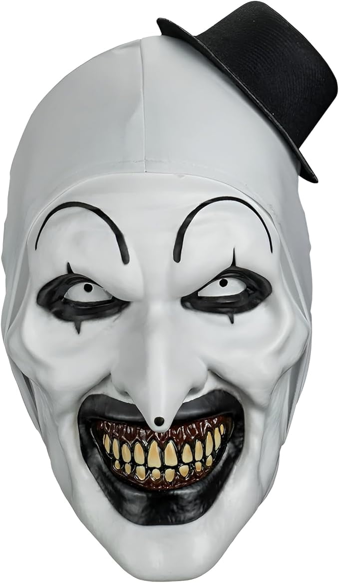 Trick or Treat Studios Terrifier 2 Art The Clown Deluxe Injection Mask ...