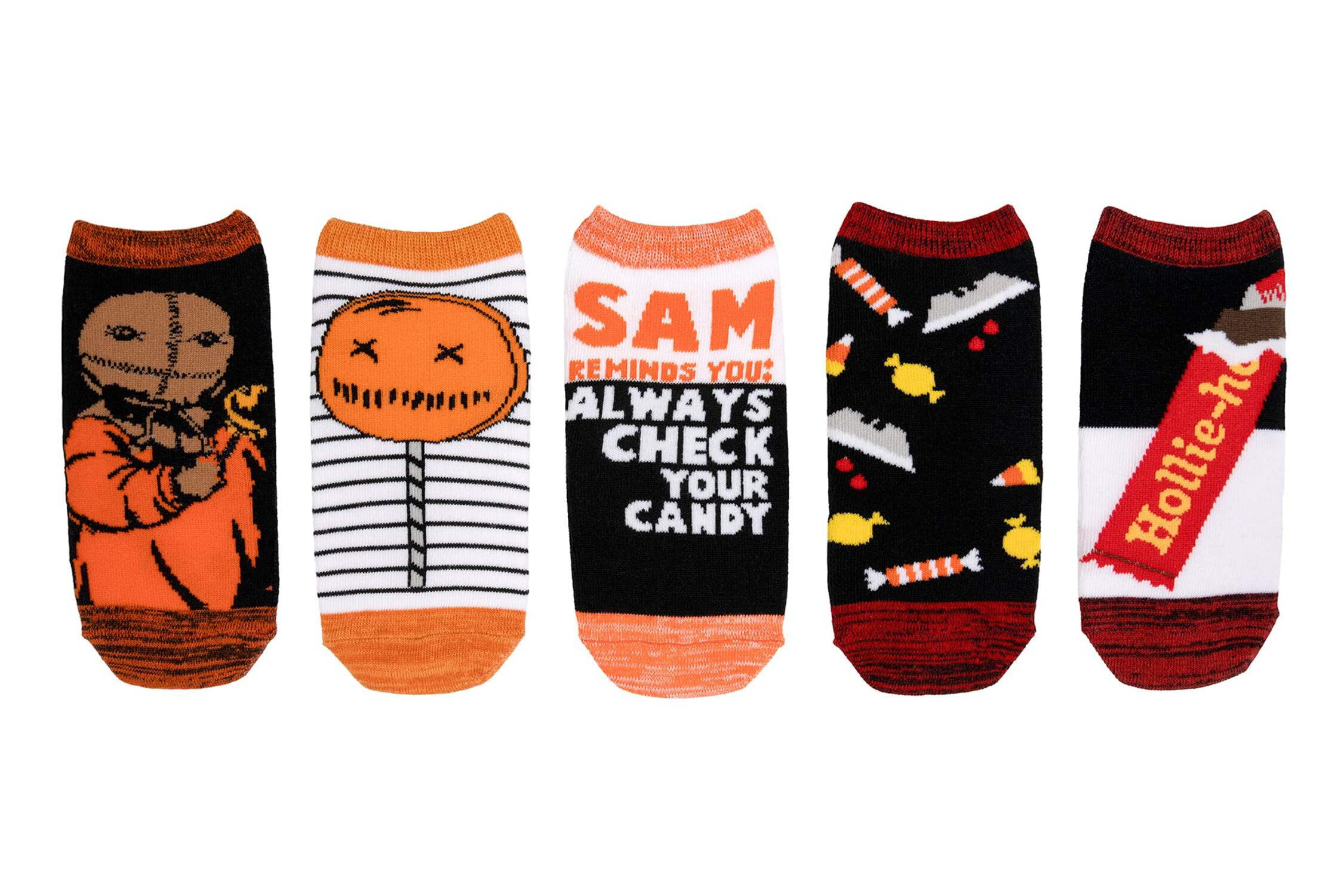 Trick 'r Treat Sam Candy 5 Pair Lowcut Socks - Walmart.com