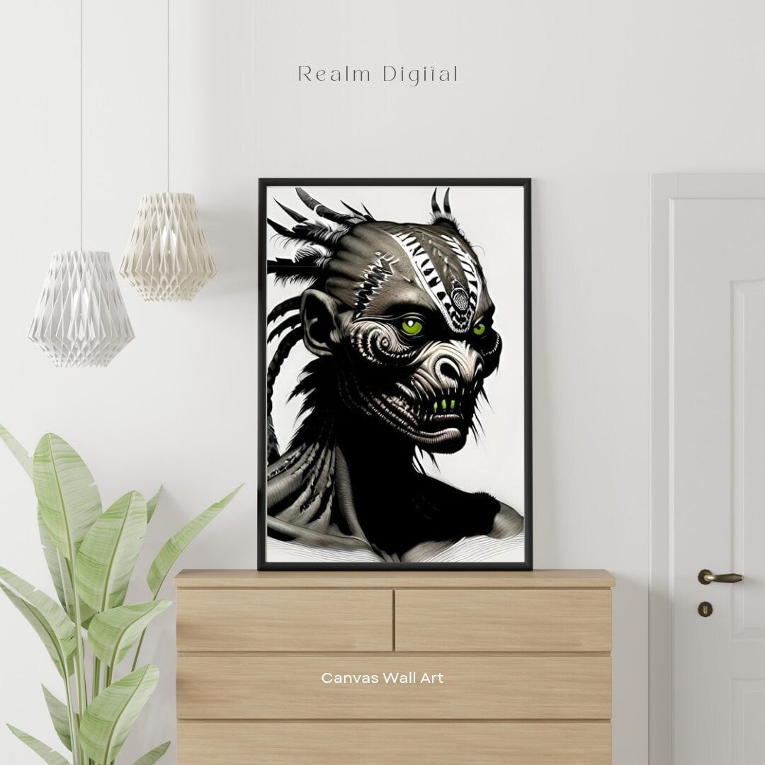 Trickster's Transformation - Canvas Wall Art - Walmart.com