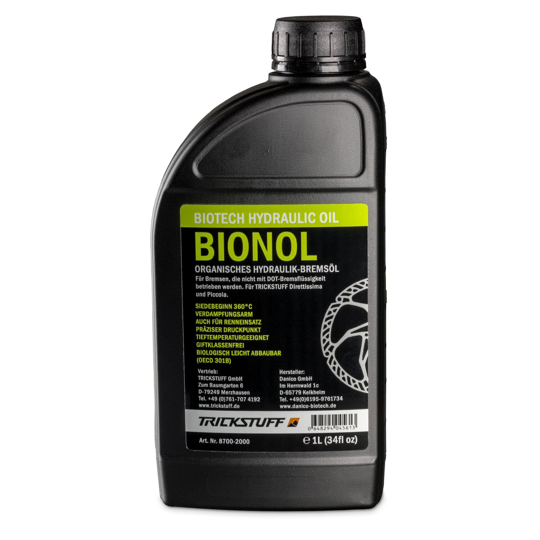 Trickstuff Bionol Brake Fluid, 1 Liter Bottle - Walmart.com
