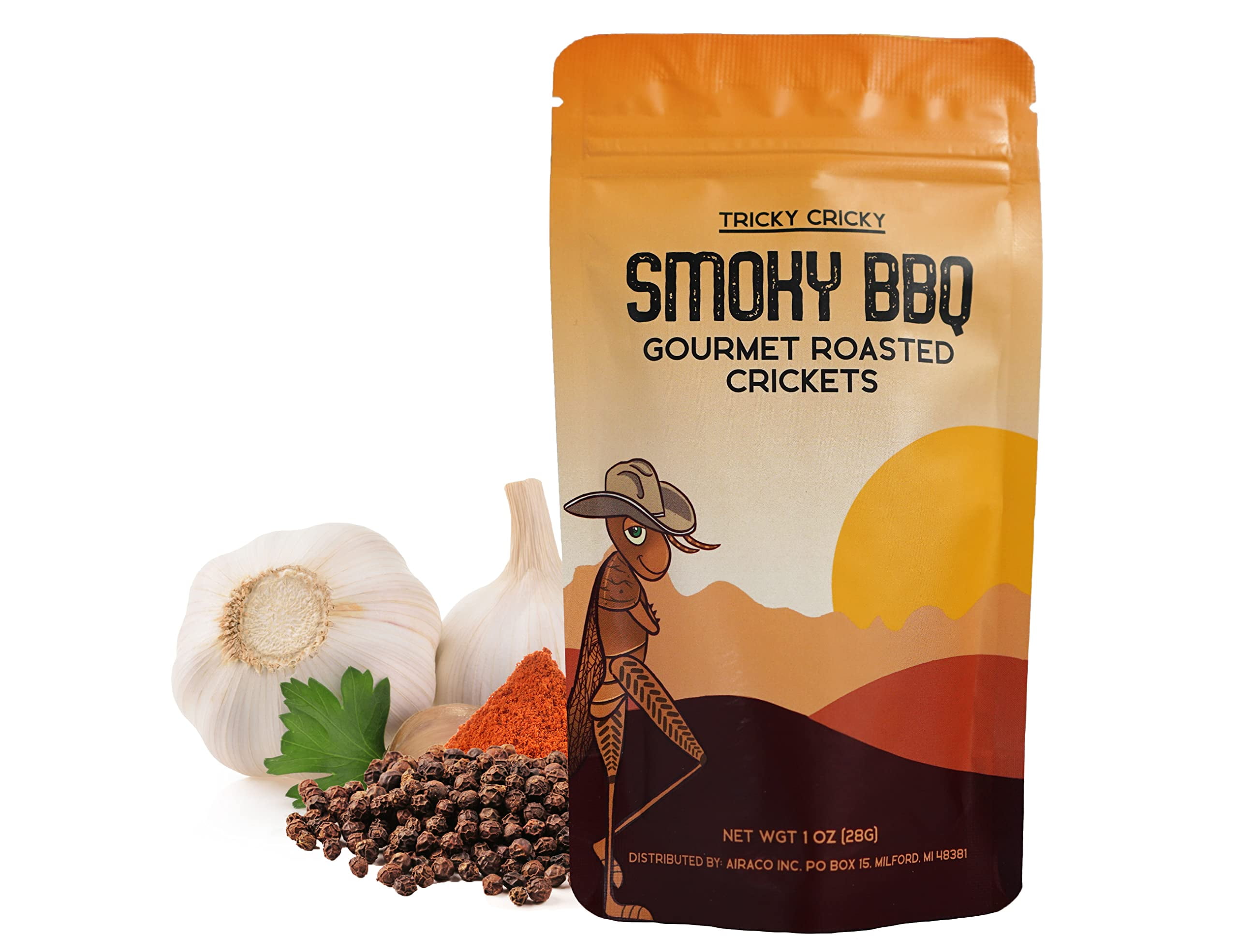 Tricky Cricky Edible Flavored IEF31 Cricket Snacks for USA Grown ...