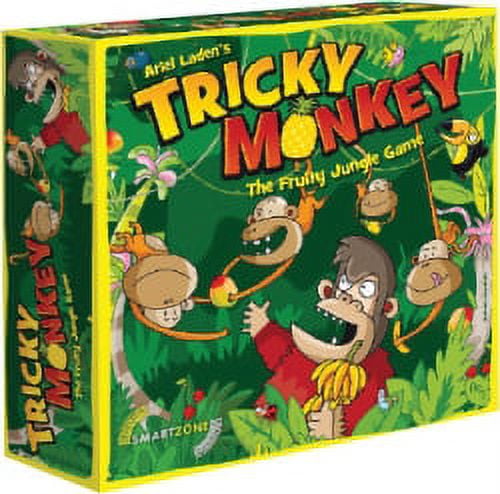 Gen42 Games Tricky Monkey Game - 2 Player Strategy Game - Walmart.com