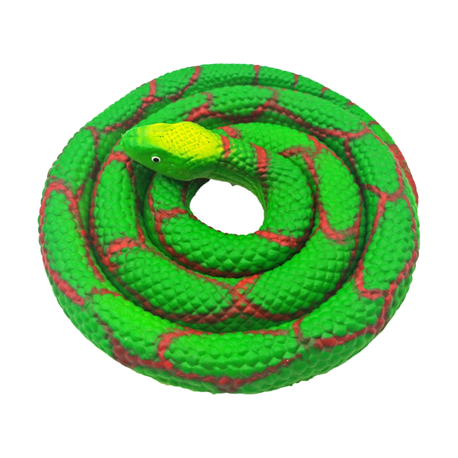 Tricky Snake Toy Scary Animal Snake Round Head Snake Cobra Toy For Role ...