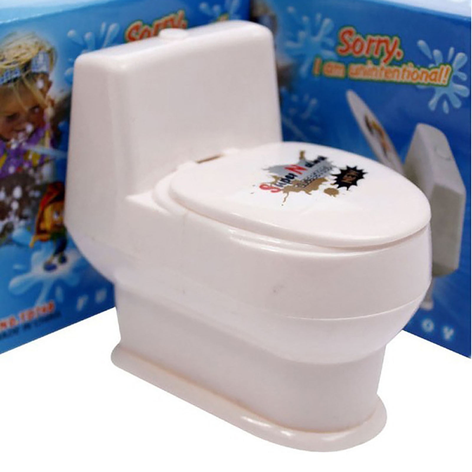 Tricky spray mini toilet for children Funny toys for adults Tricky ...