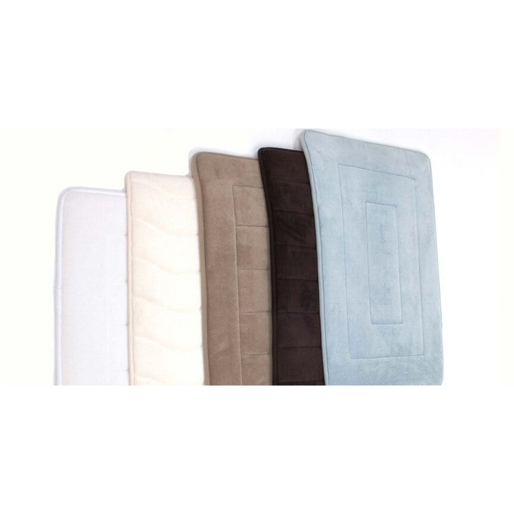 Tricol Clean FABBRICA HOME Ultra-Soft Extra-Thick Memory Foam Bath Mat ...