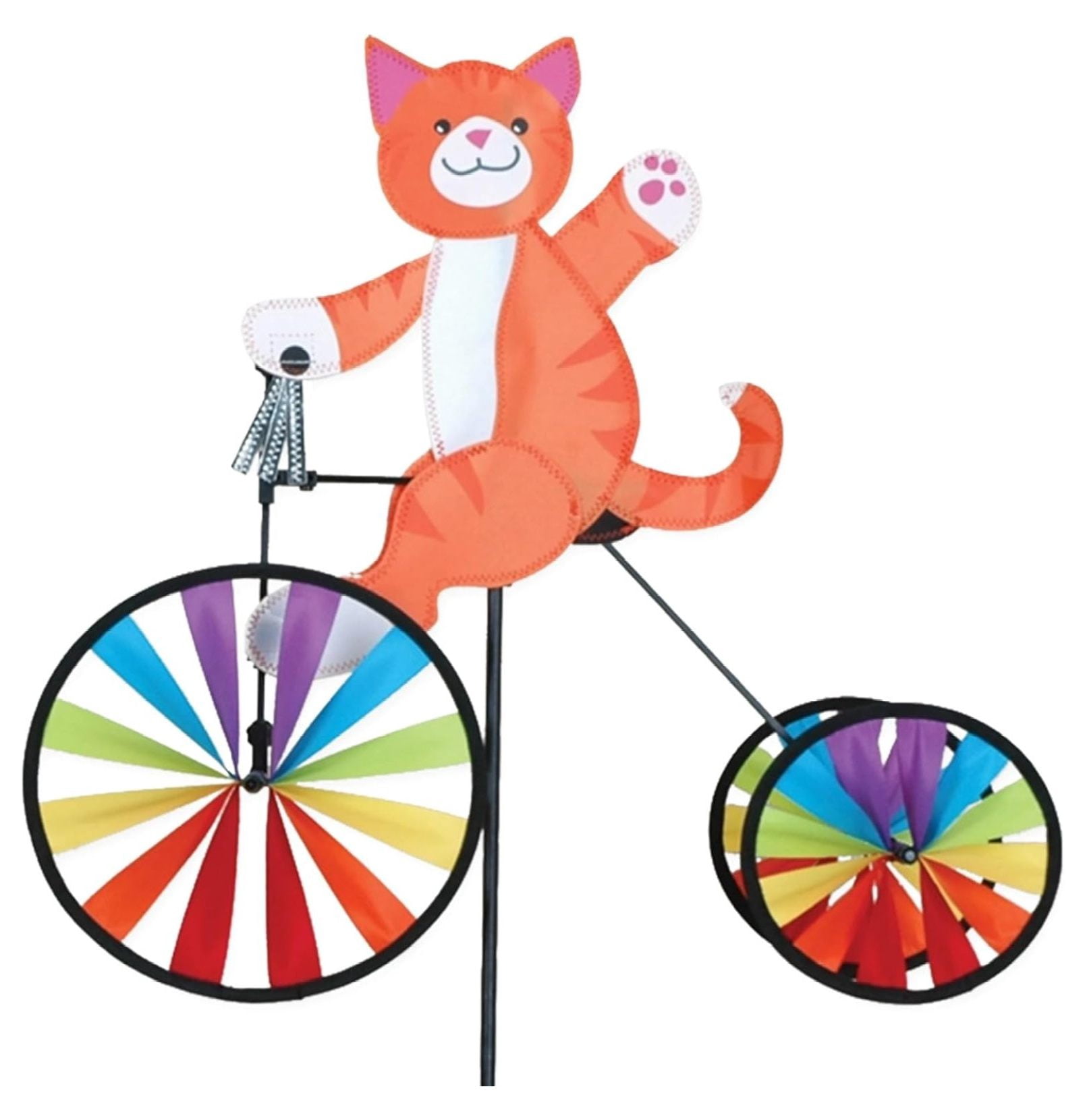 Tricycle Spinner Cat 19" – Adorable Feline Design, Weather-Resistant ...