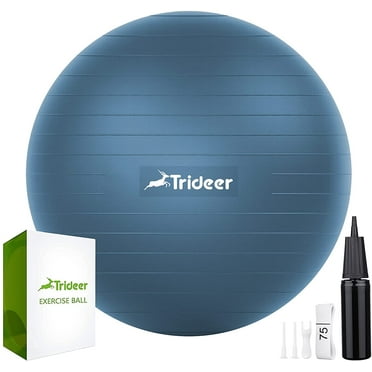 THERABAND 65 CM Green Exercise Ball for Core Stability and Muscle ...