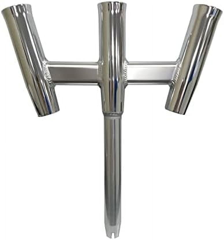 Trident Aluminum Kite Rod Holder, Straight Butt, Compact Design, Holds ...