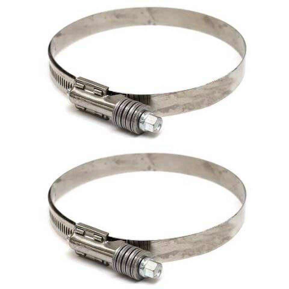 Trident Boat Hose Clamps 730-4000 | Constant Torque 4.25 Inch (Pair ...