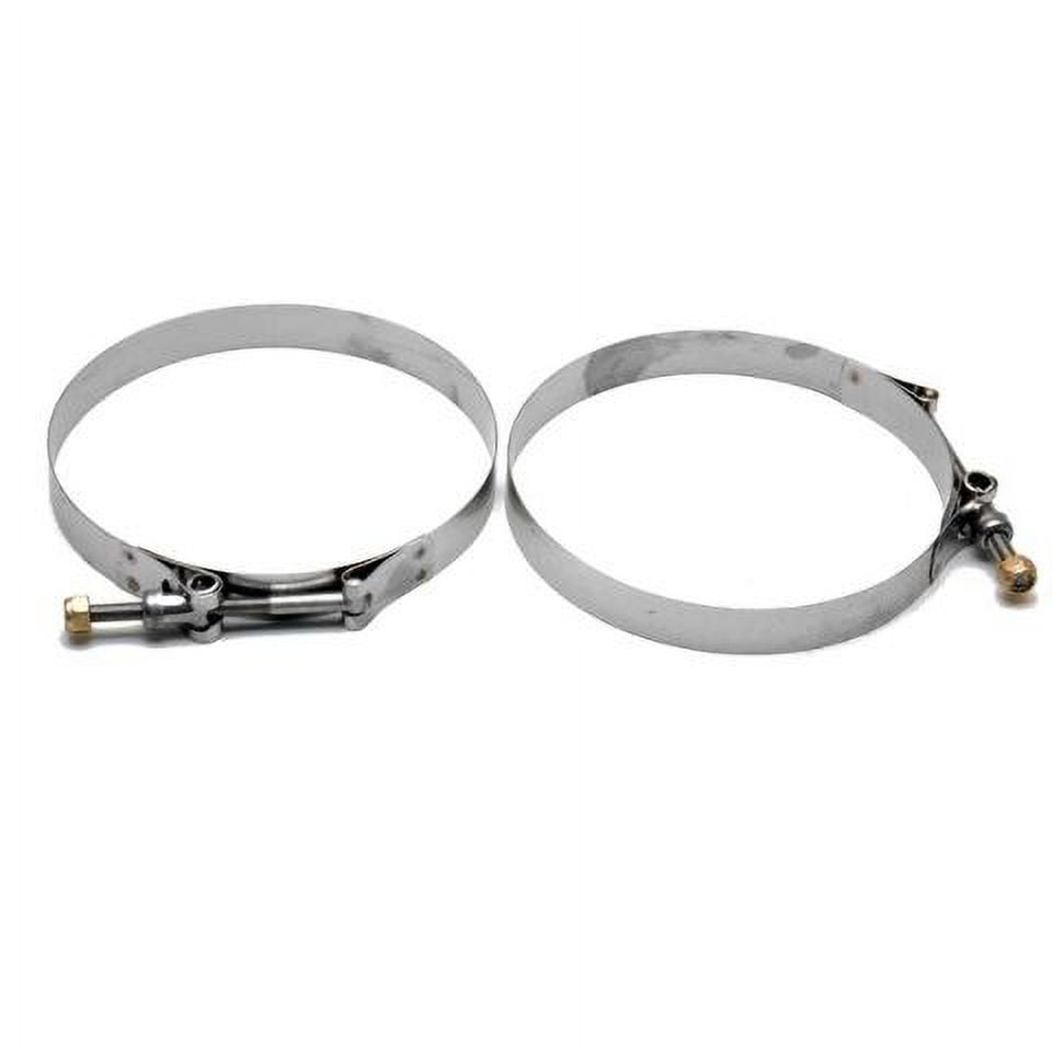 Trident Boat Hose Clamp C03 720-5000L | T-Bolt 5 Inch Stainless (Pair ...