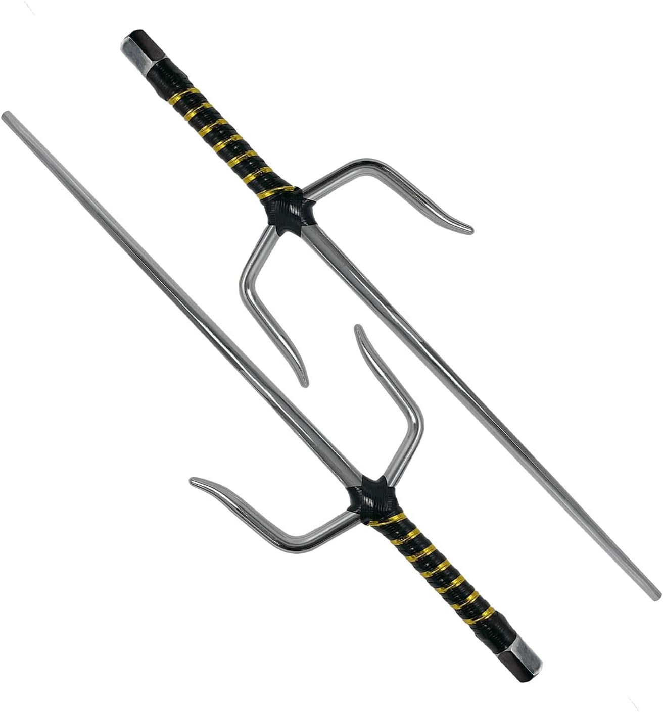Trident Display Replica, Martial-Style, Chrome, 3-Prong - Walmart.com