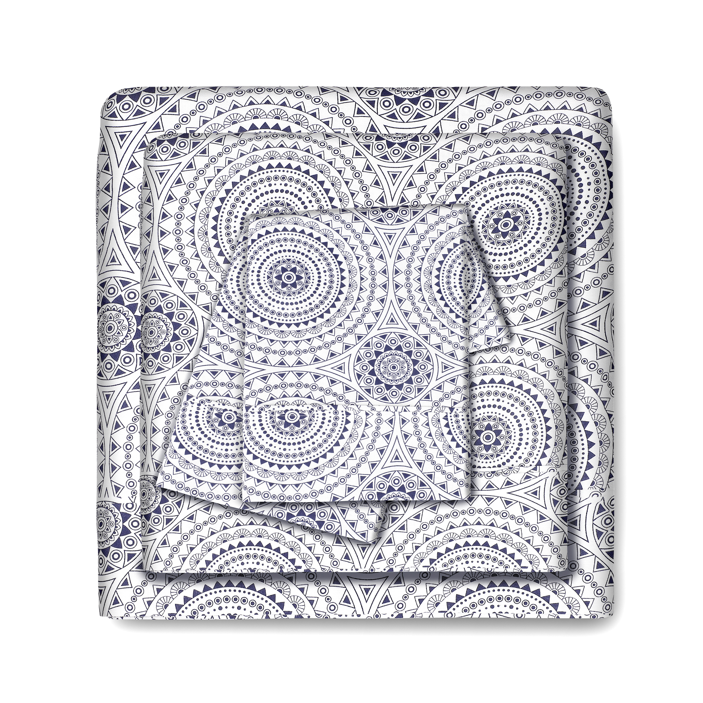 Trident Feather Tales Sheet Set, Deep Pockets Fits Up To 18 inch, Full - Romelle - Walmart.com