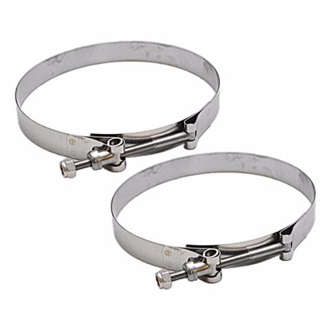 Trident L03 720-5000L 5 In Stainless T-Bolt Boat Hose Clamp (Pair ...