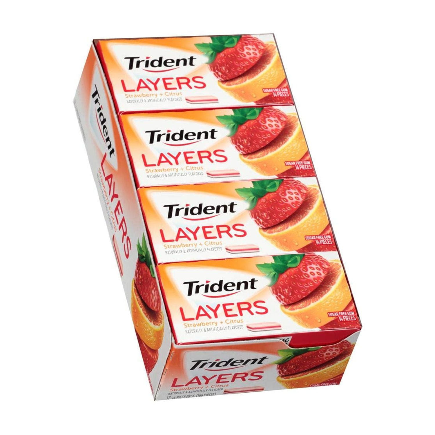 Trident Gum for Office - Freshen Breath After Meals - Walmart Business ...