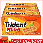 Trident Original Flavor Sugar Free Gum, 12 Packs Of 14 Pieces (168 ...
