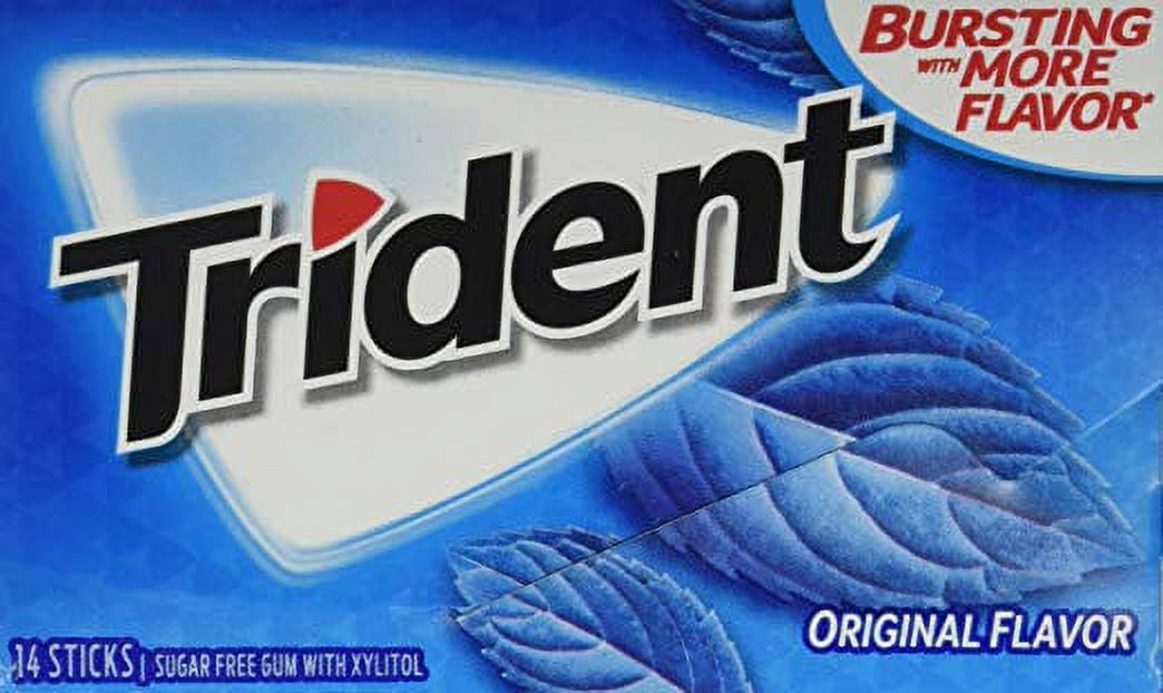 Trident Original (Pack of 18) - Walmart.com
