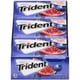 Trident Wild Blueberry Twist Sugar Free Gum, 12 Packs of 14 Pieces (168 ...