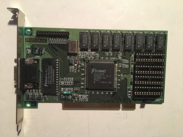 Trident pci ja-8247-v3 video card tgui 8440 chipset ky2-jax-tvga94pci ...