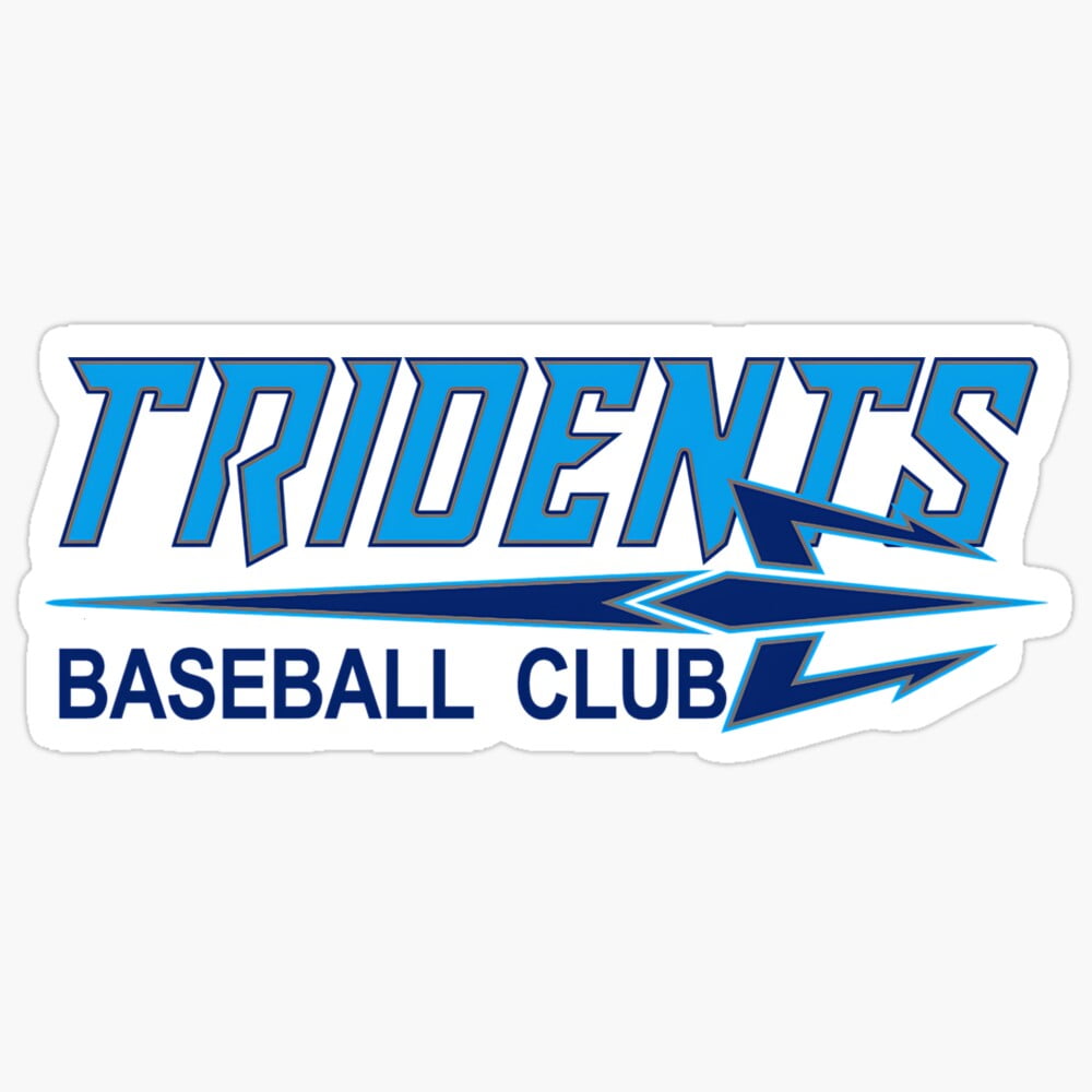 Tridents Baseball Club Sticker Phone Decal Water Bottle Stickers Car ...