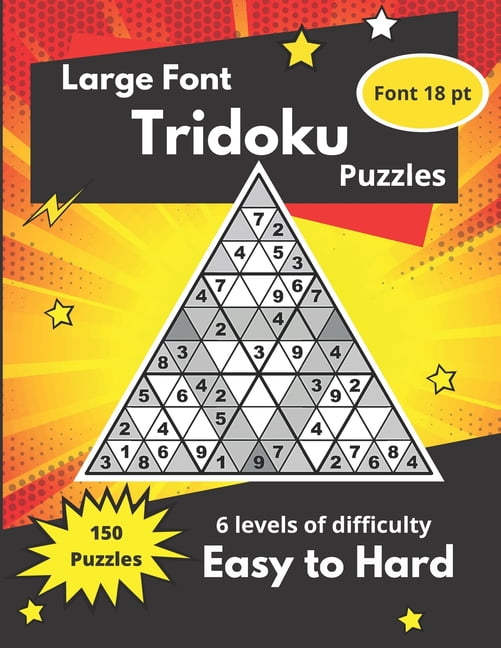 Tridoku Puzzles: Triangular-Sudoku Puzzles for adults and seniors ...