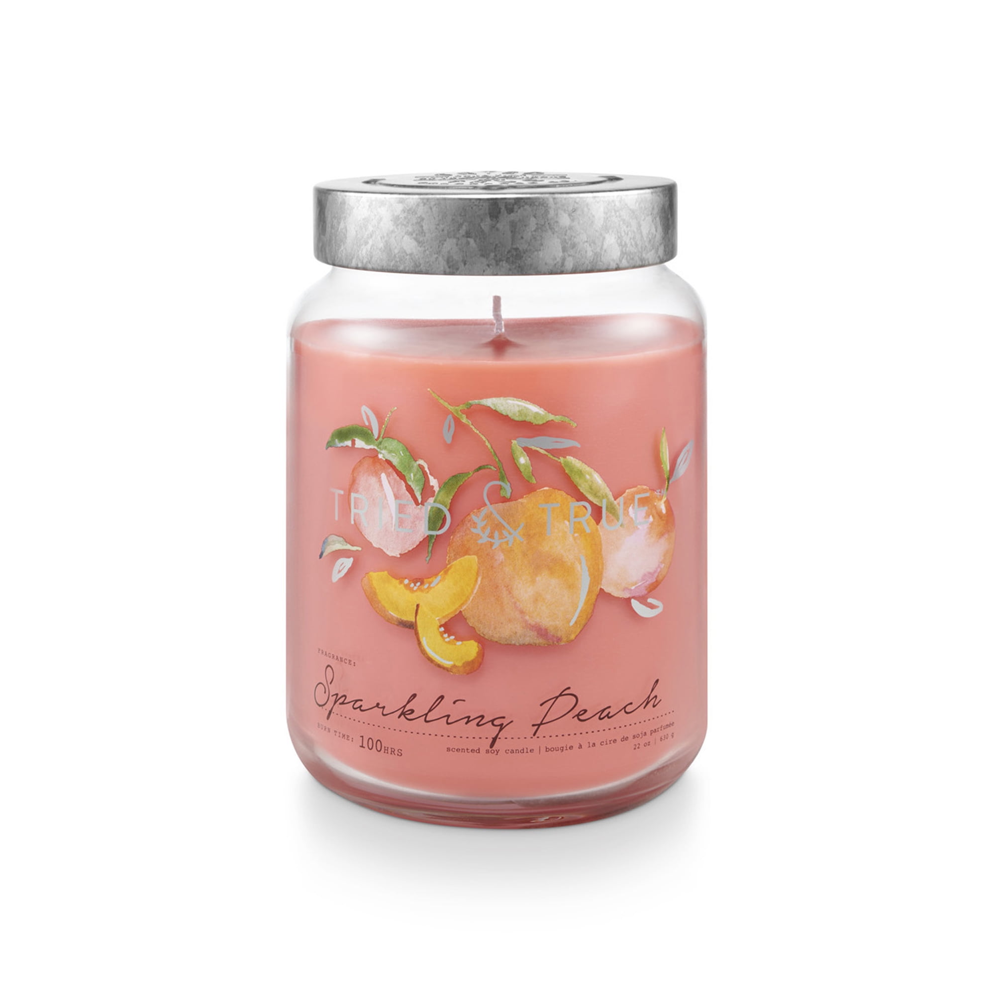 Tried & True Sparkling Peach Candle, 22.2 oz. - Walmart.com