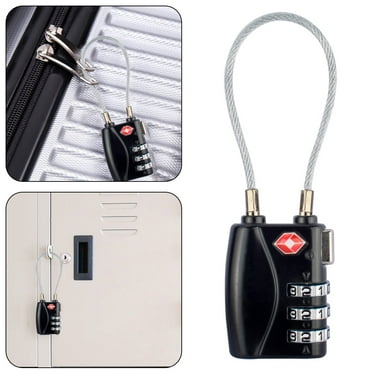 Miami CarryOn TSA Approved Padlock - TSA Keyed Luggage Lock Pair ...