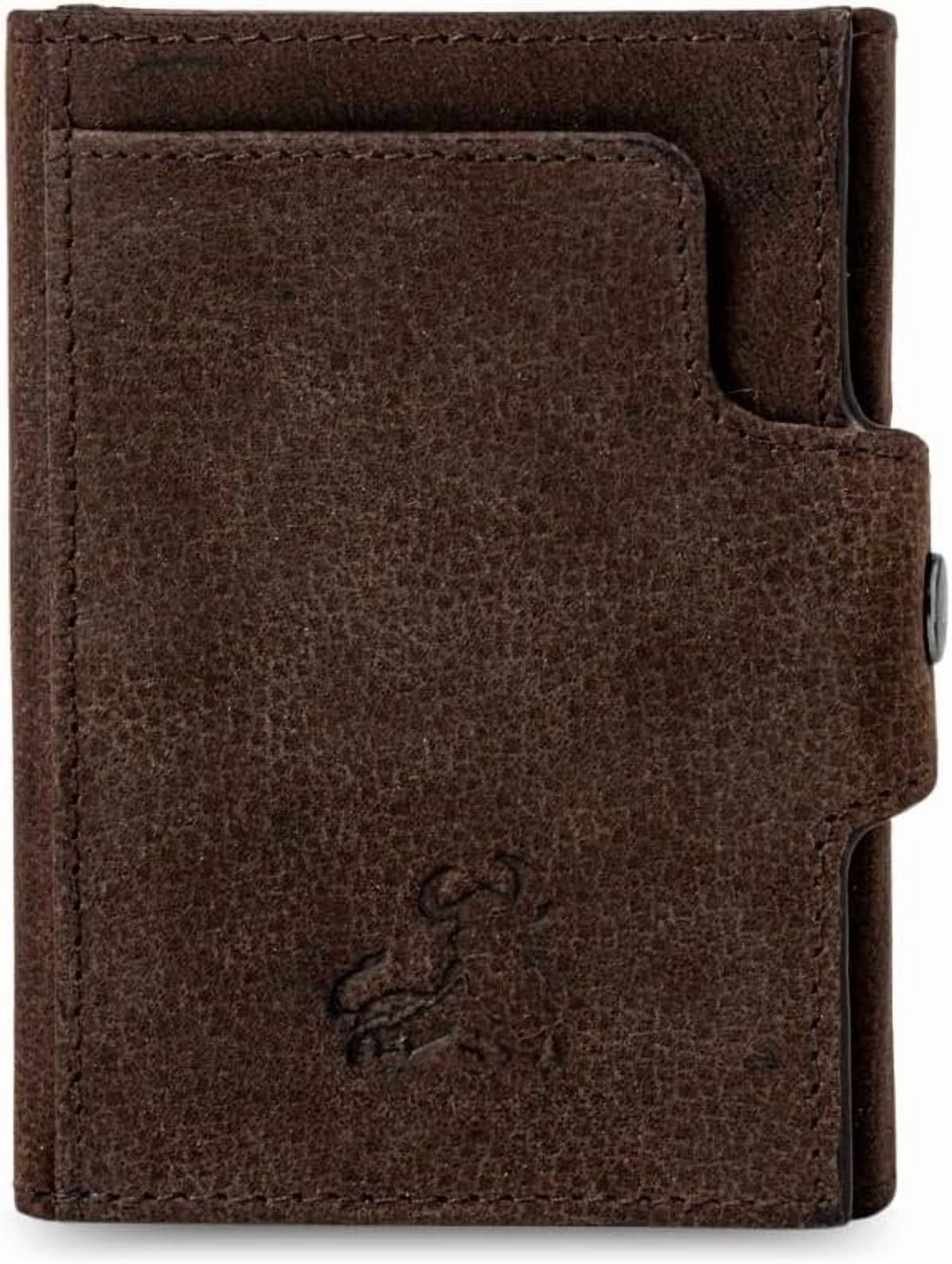 Trifold RFID Blocking Front Pocket Wallet for Men, Secure Card Slots ...