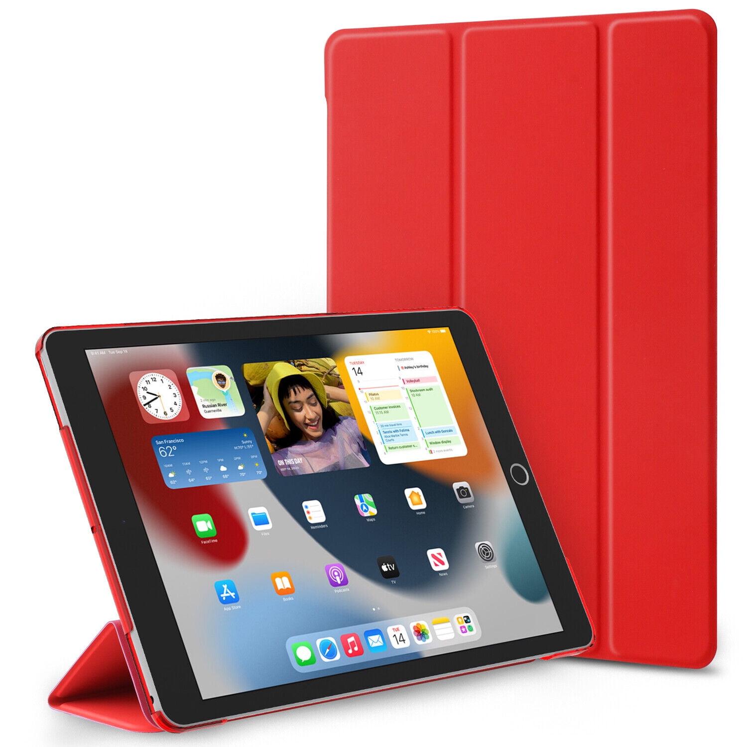 Trifold Stand Smart Magnetic Cover Fit for iPad 10.2" (9th/8th/7th ...