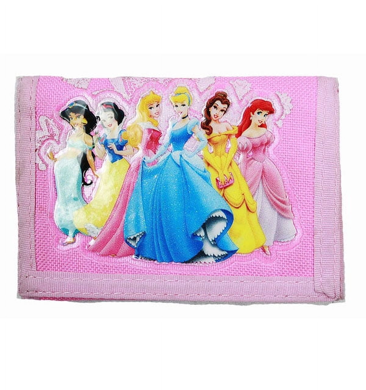 Trifold Wallet - Disney - Princess - 6 Princess Pink - Walmart.com