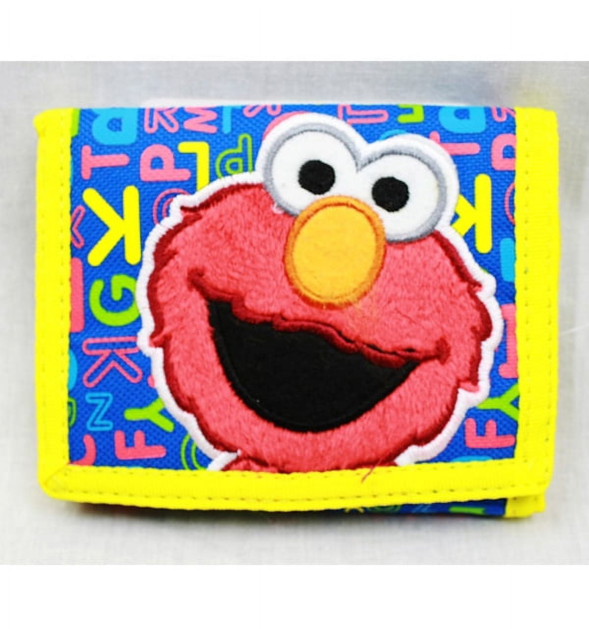 Trifold Wallet - Sesame Street - Elmo ABC Reading New Gift Toys ...
