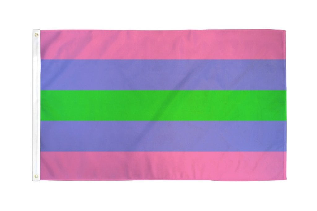 Trigender Flag 3x5ft Poly - Walmart.com