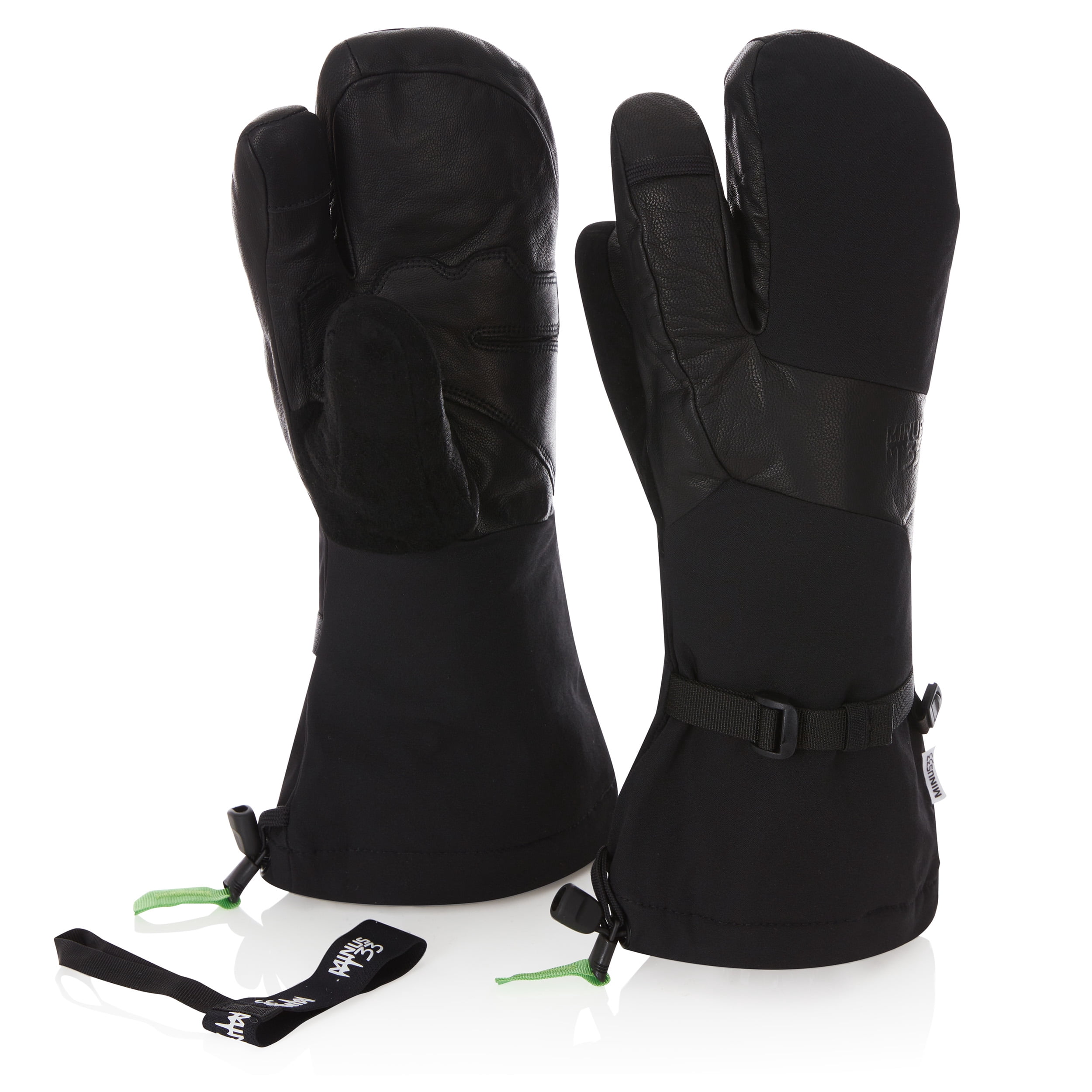 Trigger Finger Mittens - Three Finger Mitts - Warm Breathable Winter ...