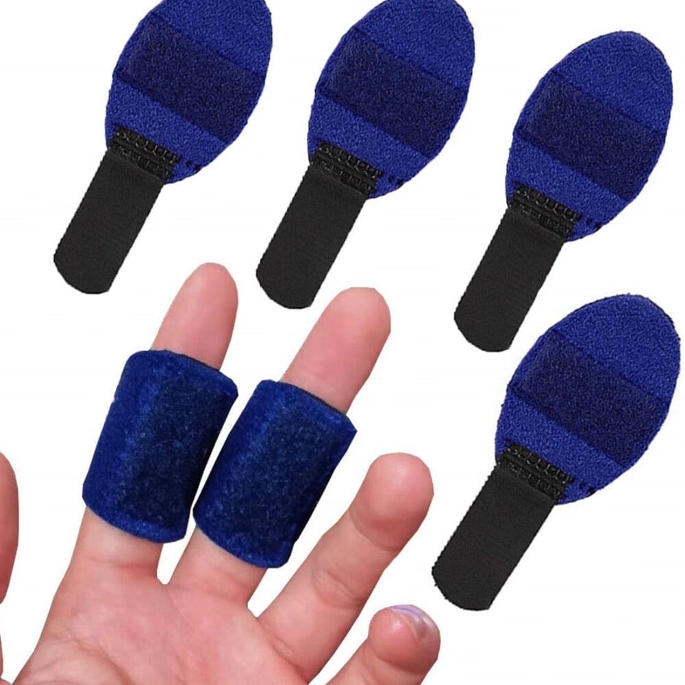 Trigger Finger Splint,4 Pack Finger Knuckle Support Brace,Adjustable ...