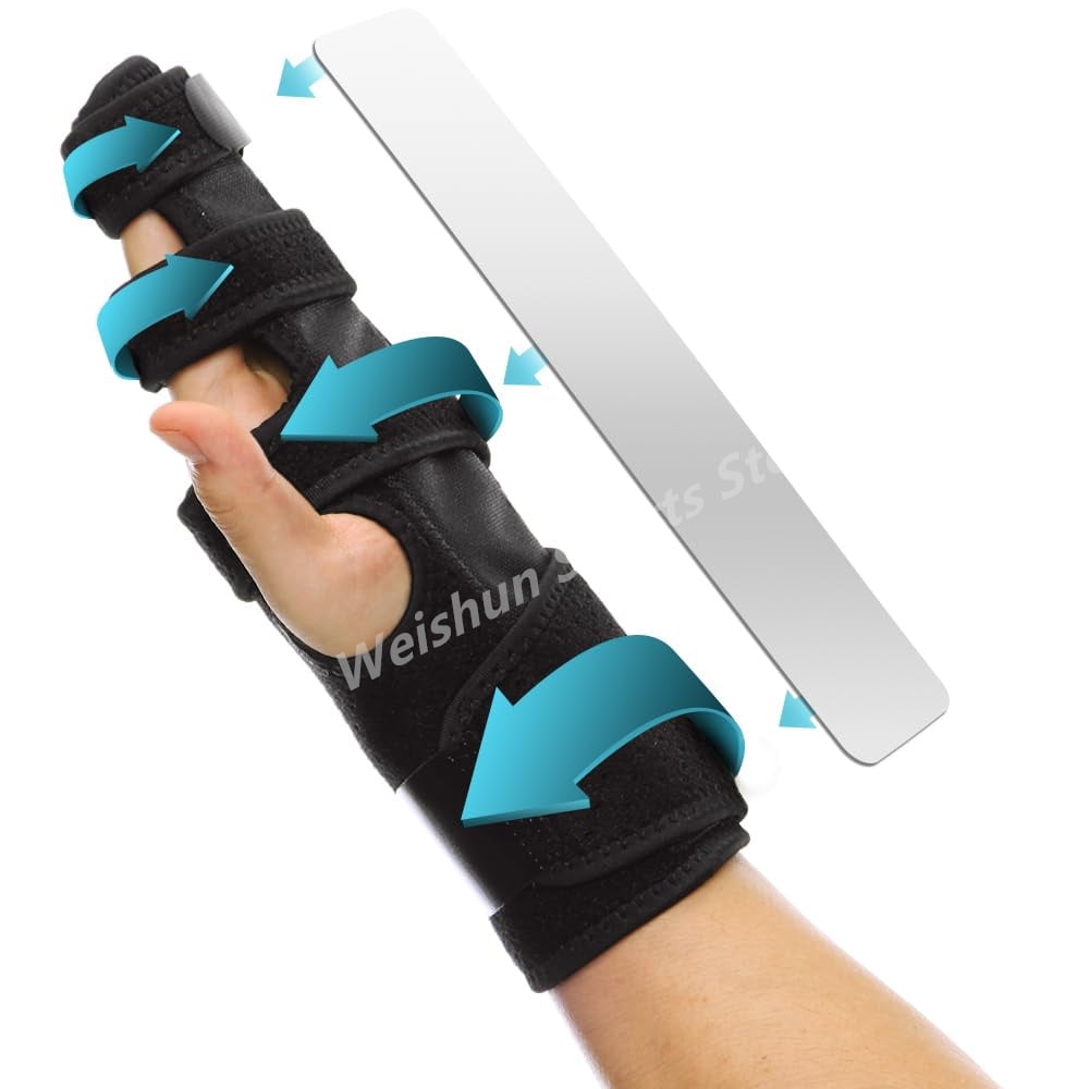 Trigger Finger Splint Brace Two or Three Fingers Support for Finger ...