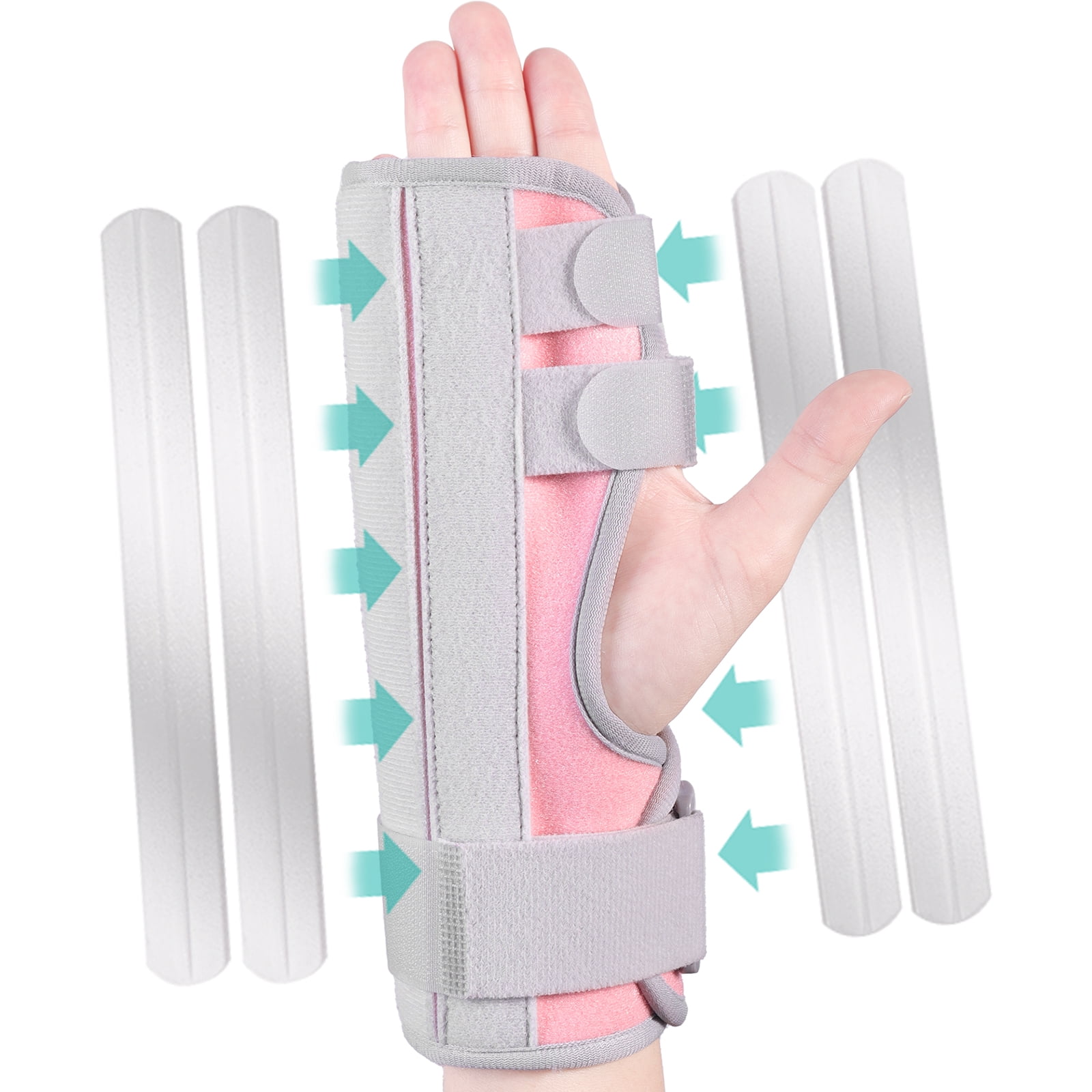 ENLUNTRA Trigger Finger Splint, Adjustable Hand Brace for Fractures and ...