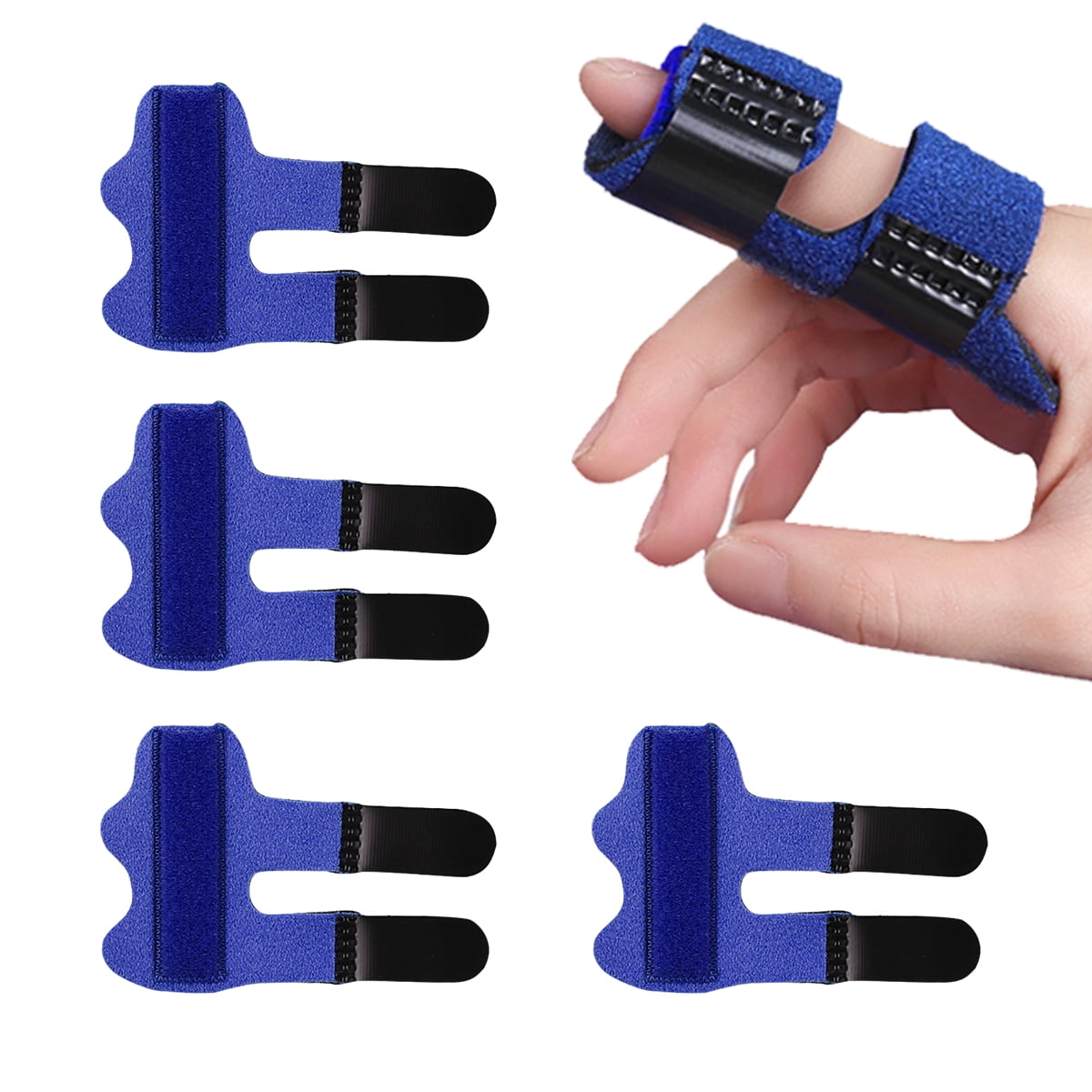 Trigger Finger Splints 4 Pcs - Finger Brace for Immobilization ...